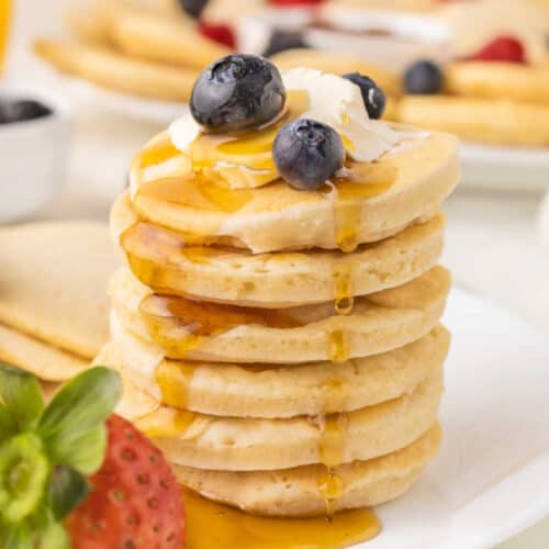 Easy Mini Pancakes Recipe - Simply Stacie