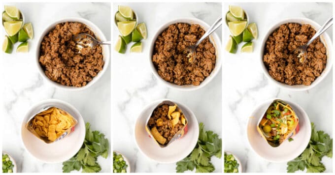 How to Make Walking Tacos {Easy Recipe} - Simply Stacie