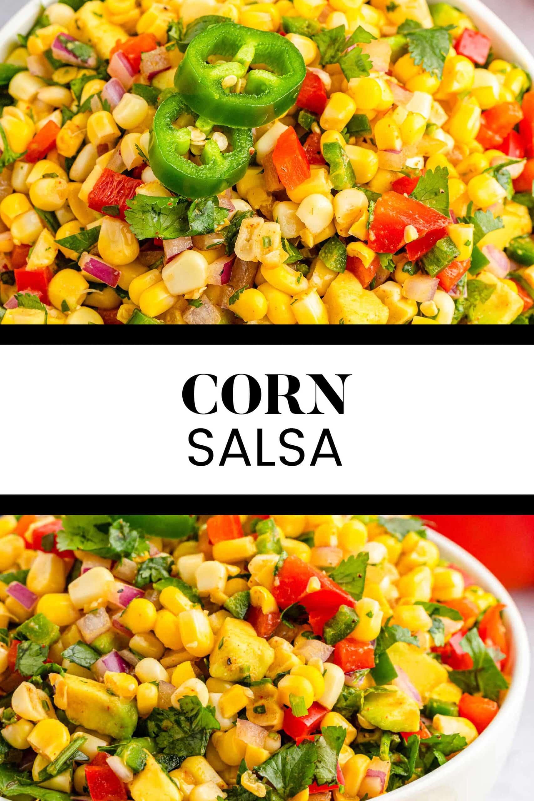 Easy Fresh Corn Salsa Recipe - Simply Stacie