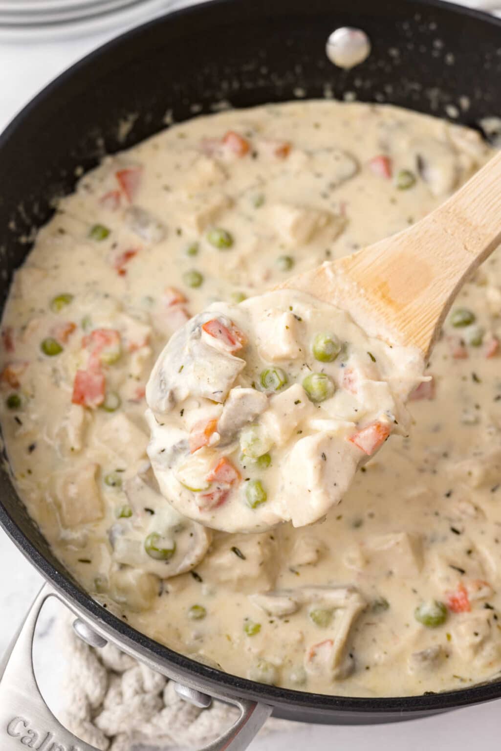 Easy Classic Chicken a la King Recipe - Simply Stacie