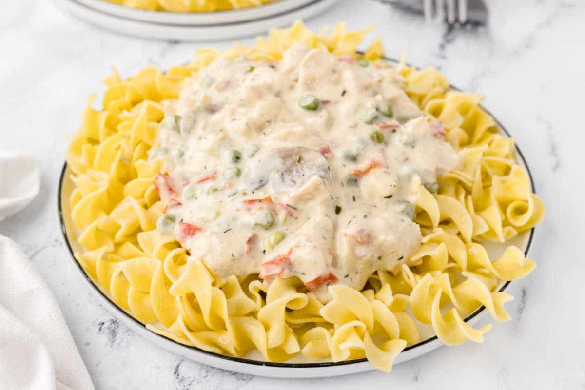 Easy Classic Chicken a la King Recipe - Simply Stacie