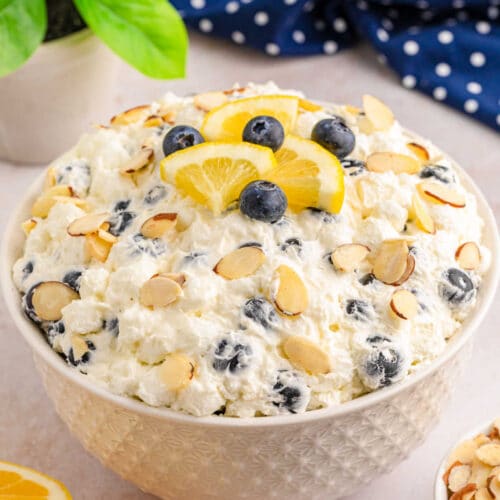 Lemon Blueberry Fluff Salad Recipe - Simply Stacie