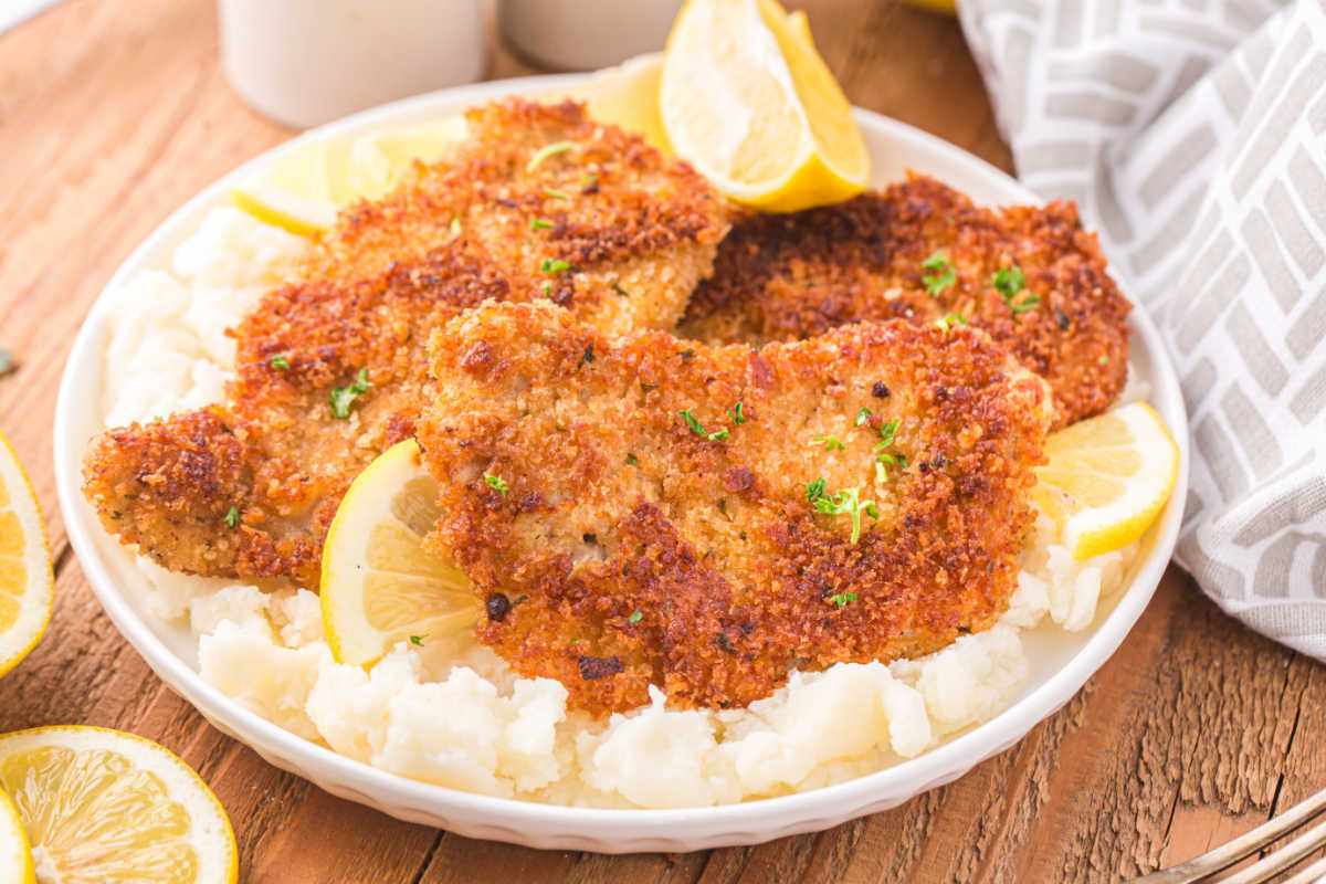 Easy Pork Schnitzel Recipe - Simply Stacie
