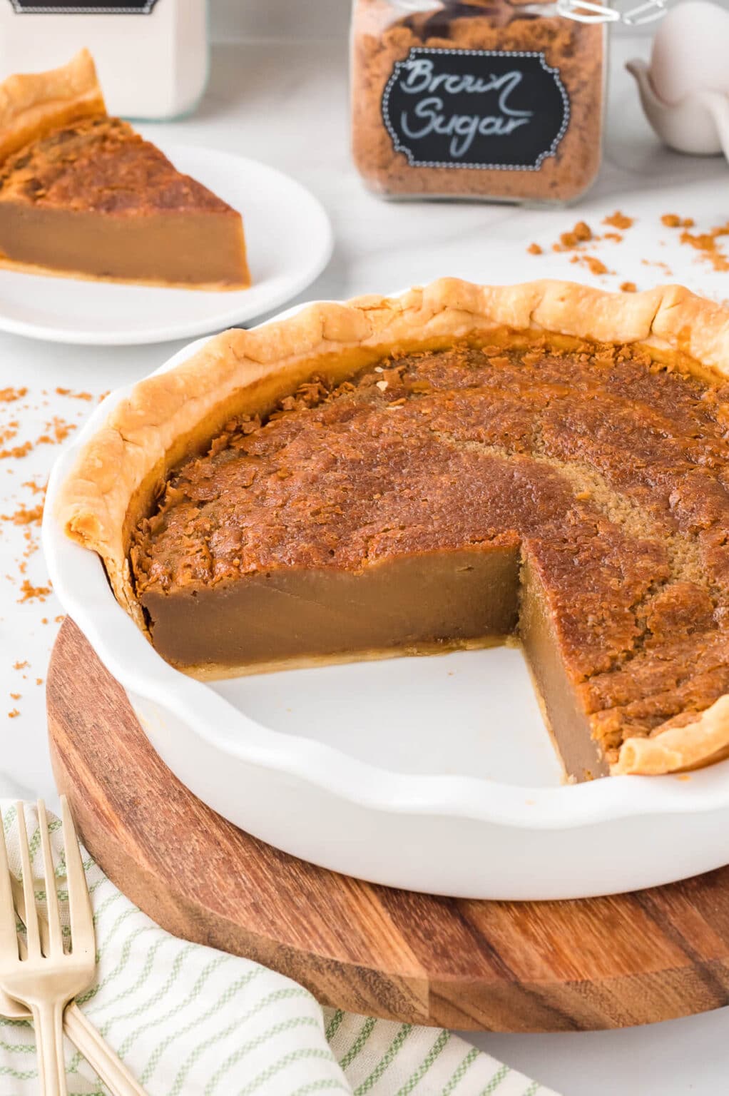 Old-Fashioned Sugar Pie Recipe - Simply Stacie