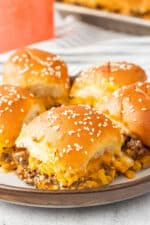 Best Easy Cheeseburger Sliders Recipe - Simply Stacie