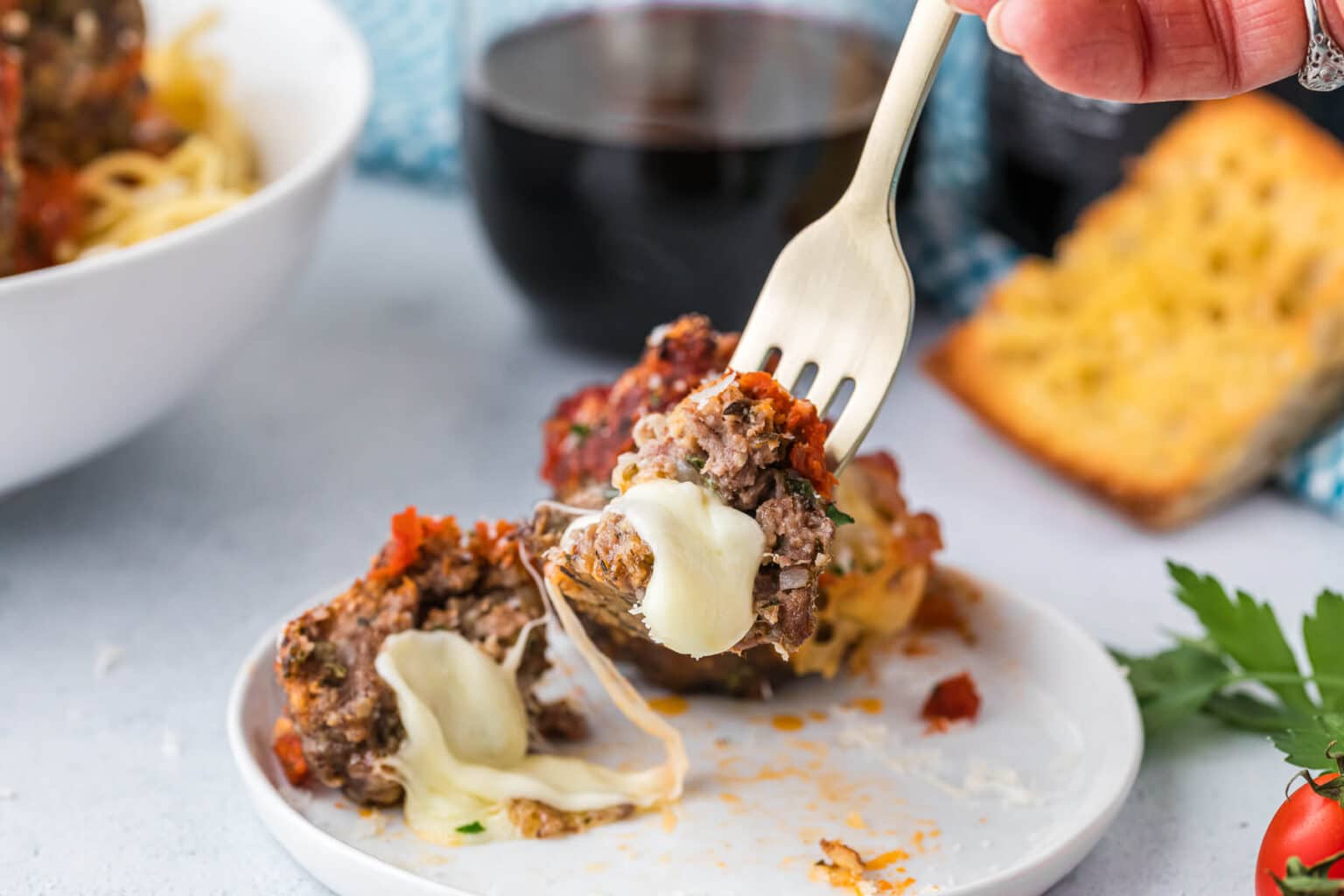 Easy Cheesy Meatballs - Simply Stacie