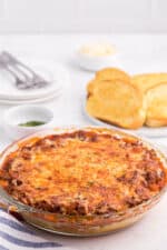 Easy Baked Spaghetti Pie Recipe - Simply Stacie