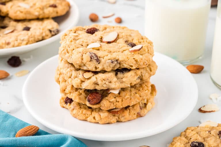 Trail Mix Oatmeal Cookies – Simply Stacie