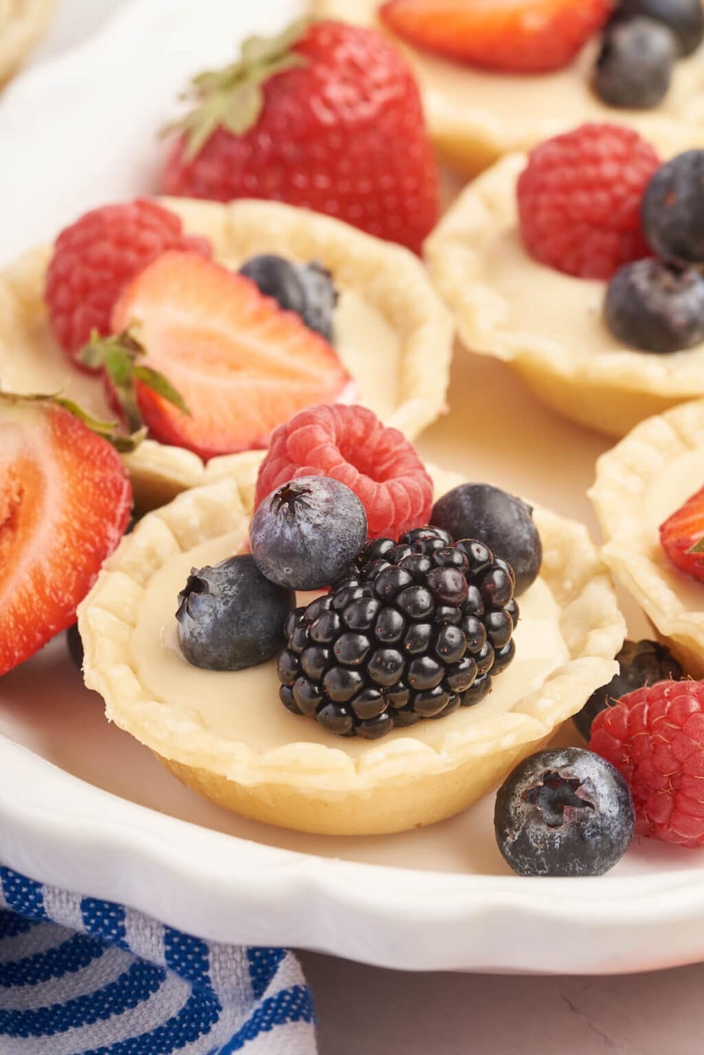 Cream Cheese Fruit Tarts - Simply Stacie