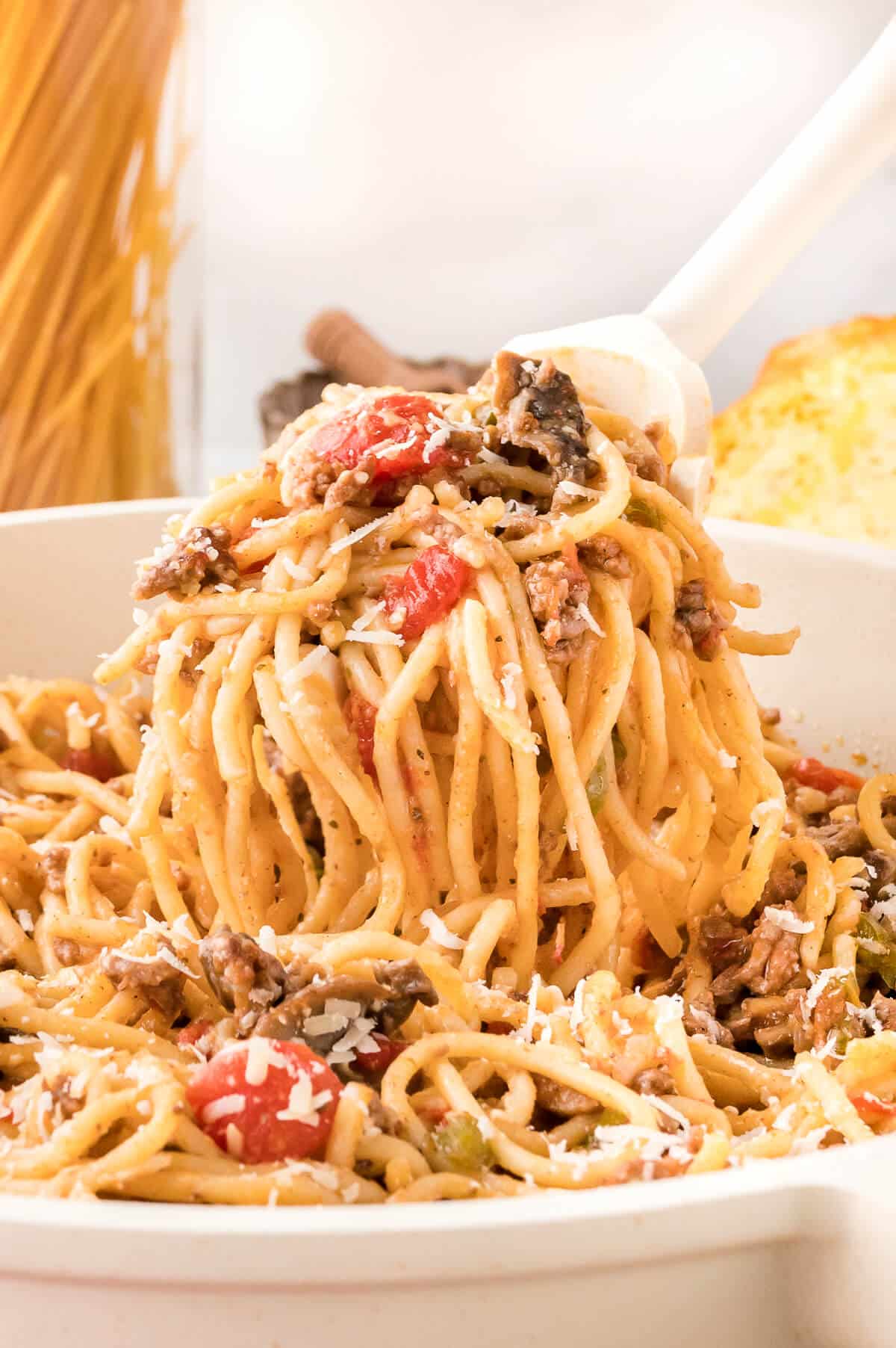 One-Pan Spaghetti - Simply Stacie