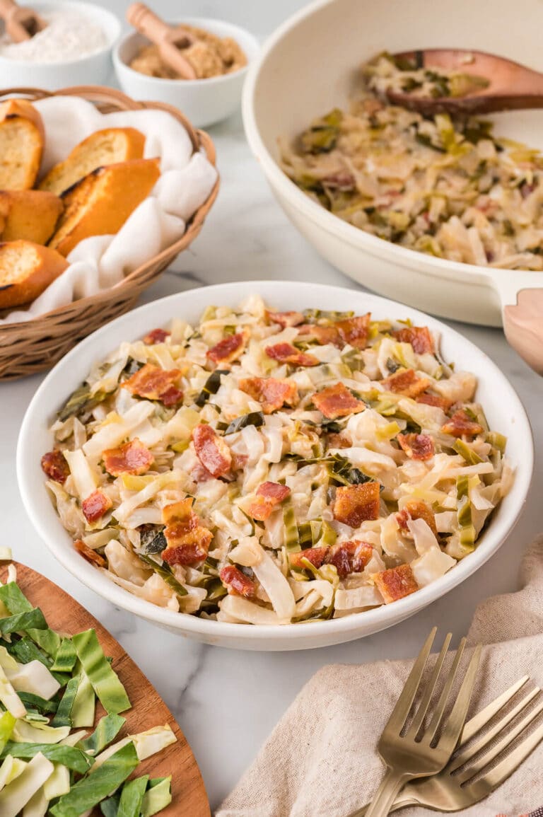 Easy Sweet and Sour Cabbage Recipe - Simply Stacie