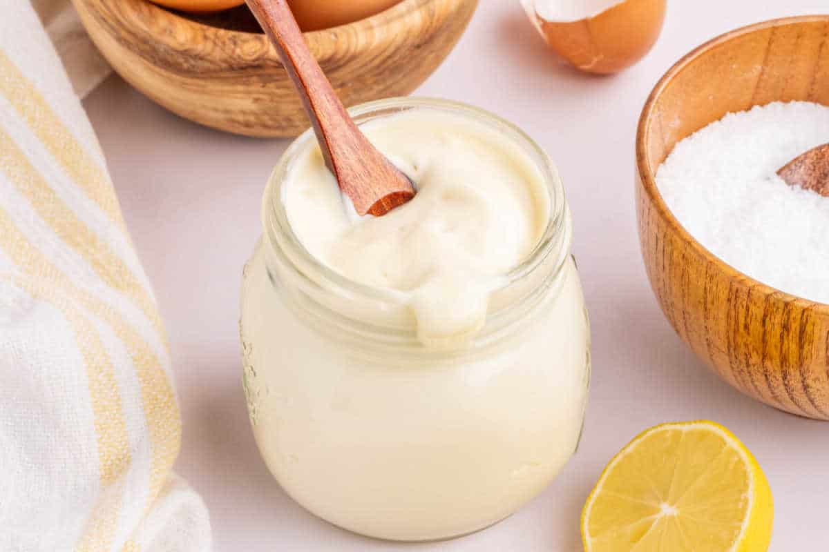 Easy Homemade Mayonnaise Recipe - Simply Stacie