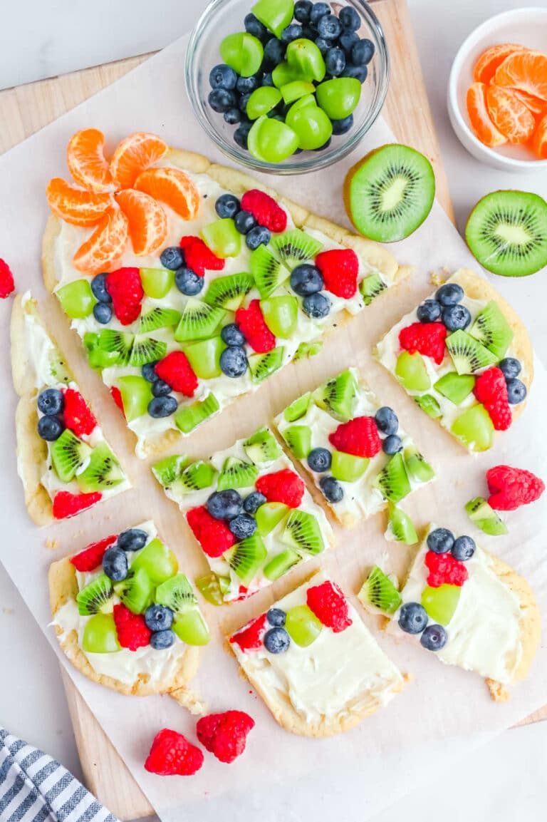 Easy Sugar Cookie Christmas Tree Recipe {with Fruit} - Simply Stacie