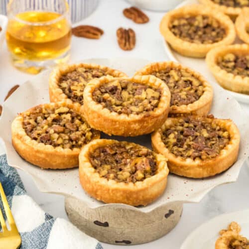 Pecan Bourbon Butter Tarts Recipe - Simply Stacie