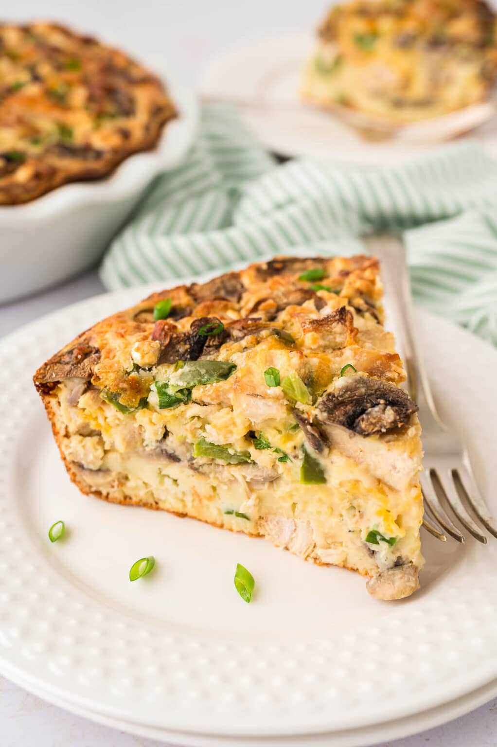 Impossible Chicken Pie - Simply Stacie