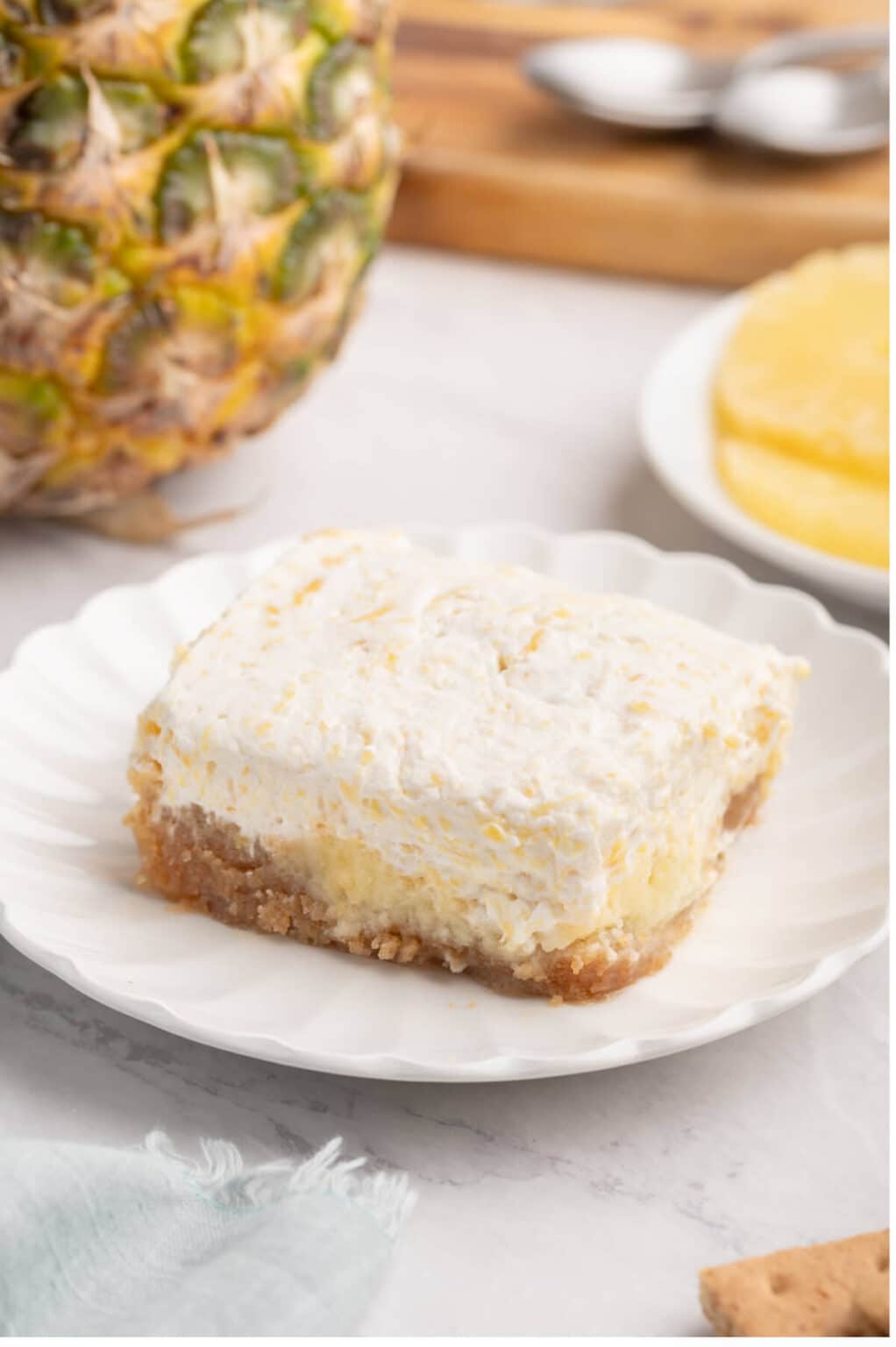 Easy Pineapple Delight Dessert Recipe - Simply Stacie