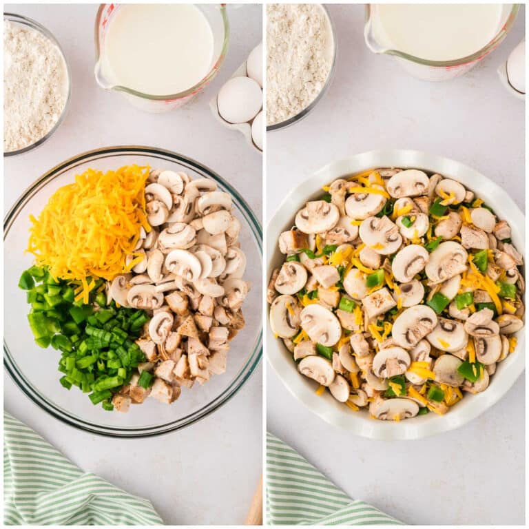 Impossible Chicken Pie - Simply Stacie