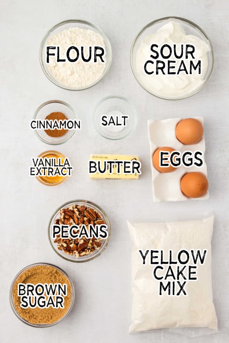 Easy Cake Mix Coffee Cake Recipe - Simply Stacie