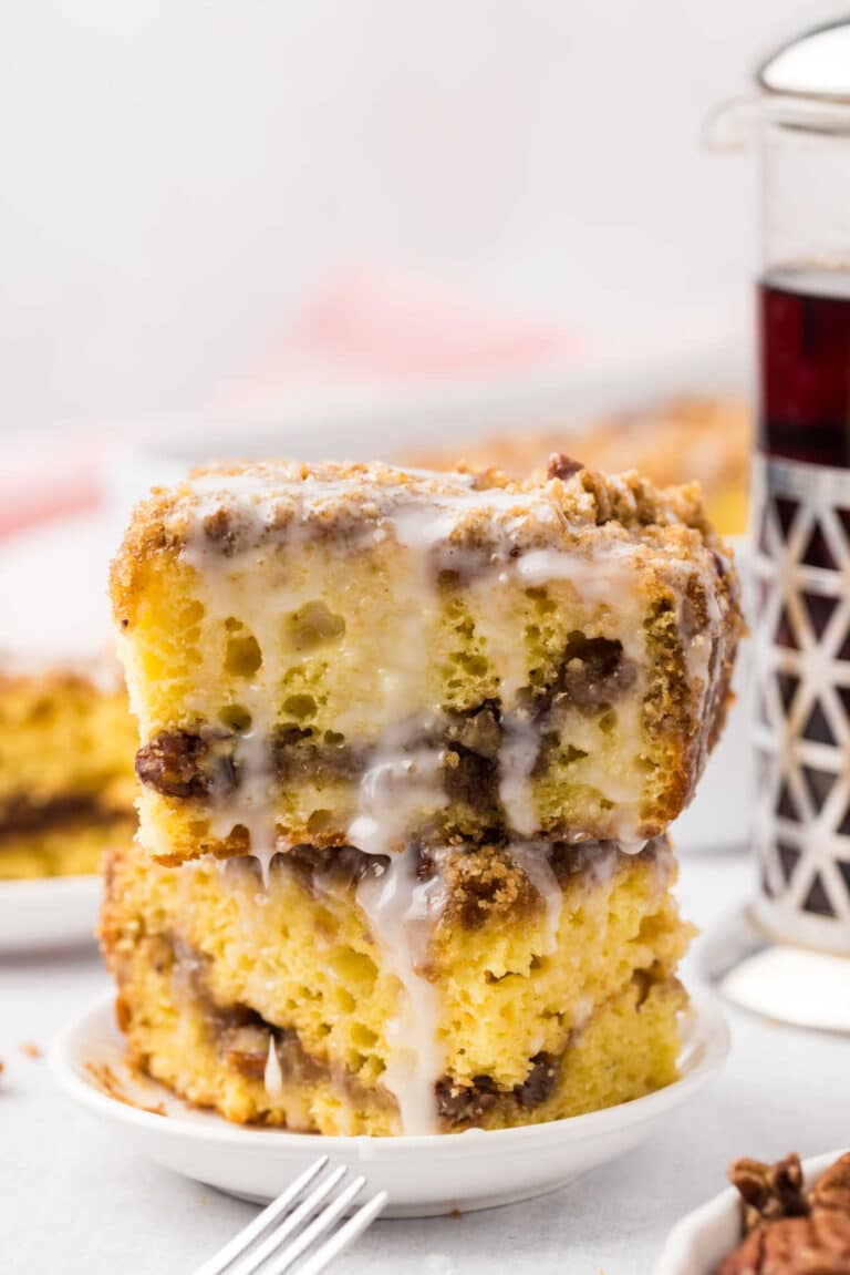 Easy Cake Mix Coffee Cake Recipe - Simply Stacie