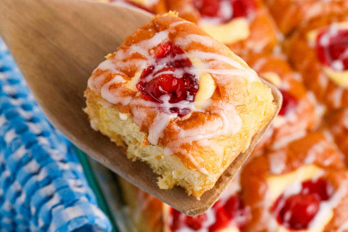 Easy Cherry Hawaiian Danishes with Cream Cheese Recipe - Simply Stacie