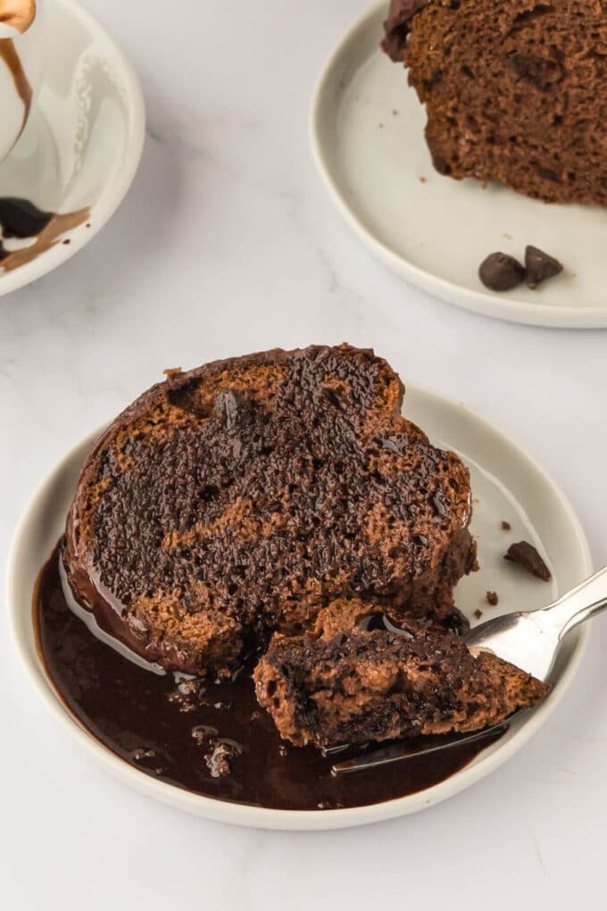 Double Chocolate Rum Cake Recipe {Bundt Cake) - Simply Stacie