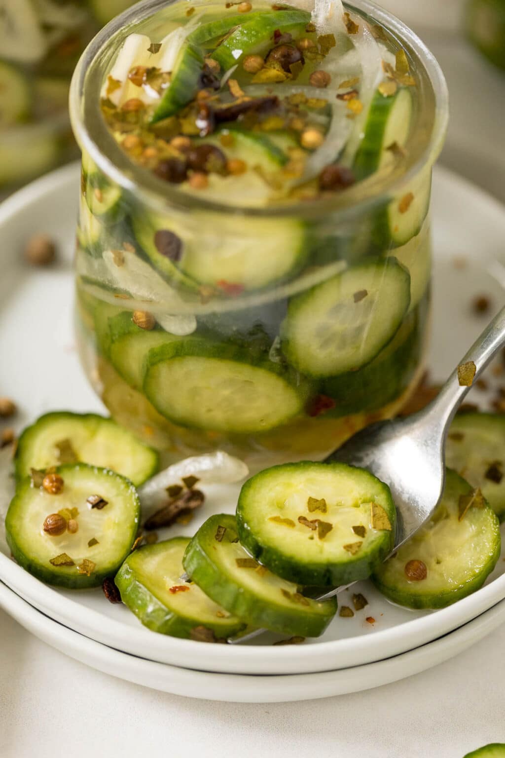 Refrigerator Pickles - Simply Stacie