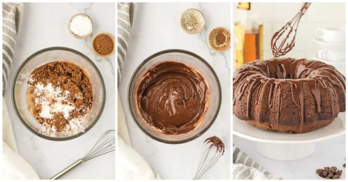 Double Chocolate Rum Cake Recipe {Bundt Cake) - Simply Stacie