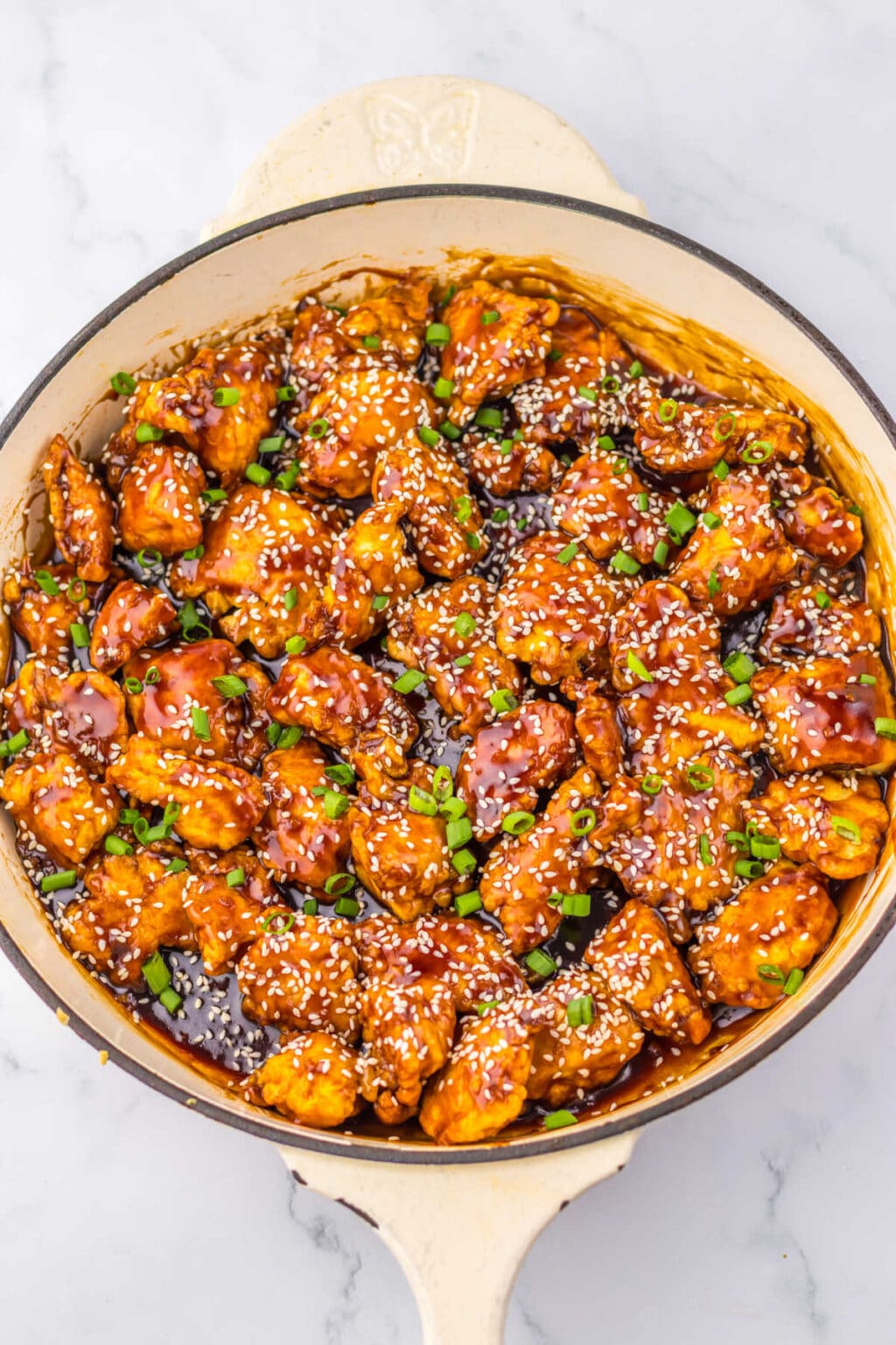 Easy Honey Sesame Chicken Recipe {Better than Takeout} - Simply Stacie