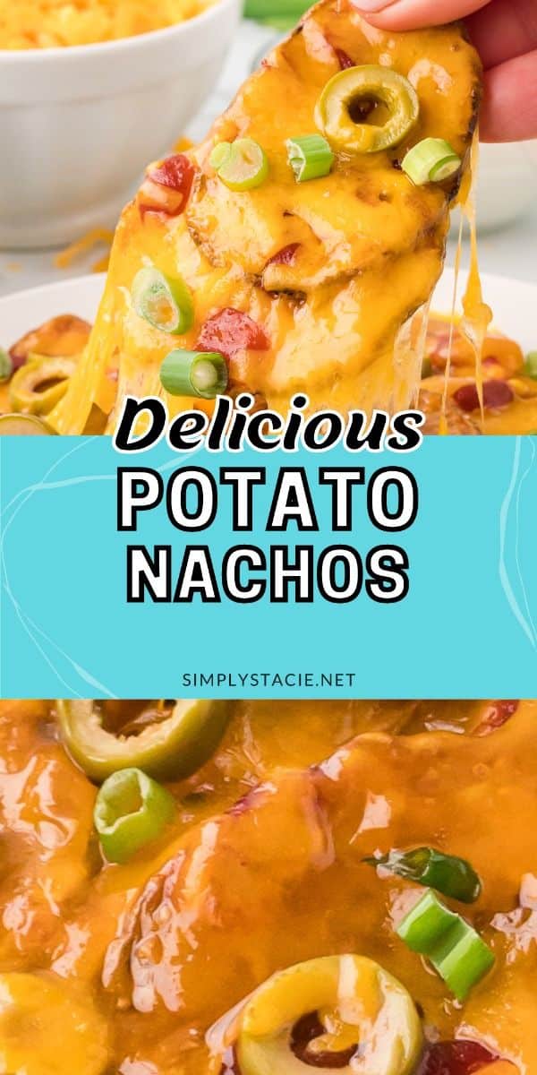 Potato Nachos Recipe {Loaded Irish Nachos!} - Simply Stacie