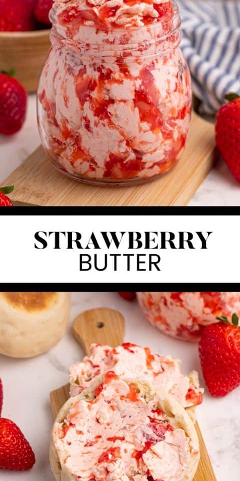 Homemade Fresh Strawberry Butter Recipe - Simply Stacie