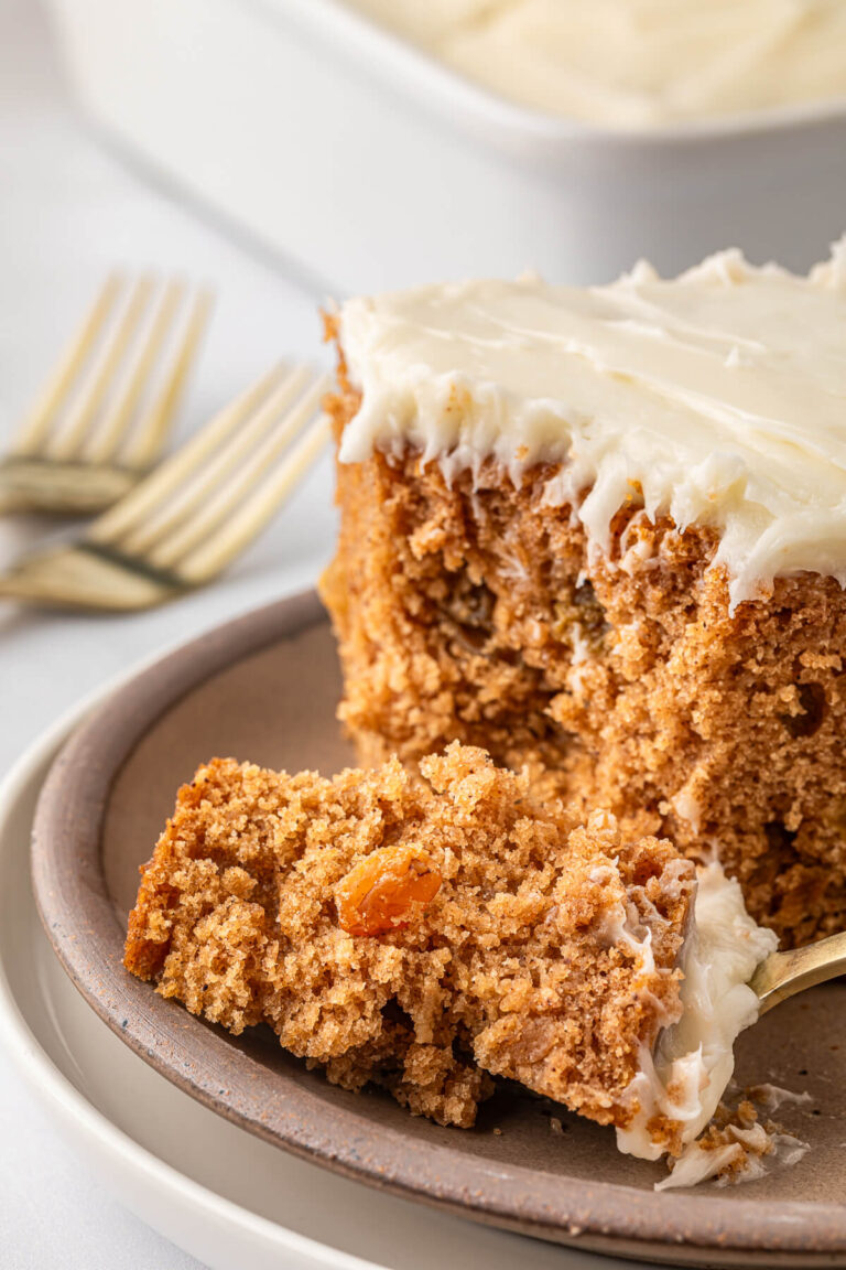 Easy Apple Raisin Cake Recipe {So Good} - Simply Stacie