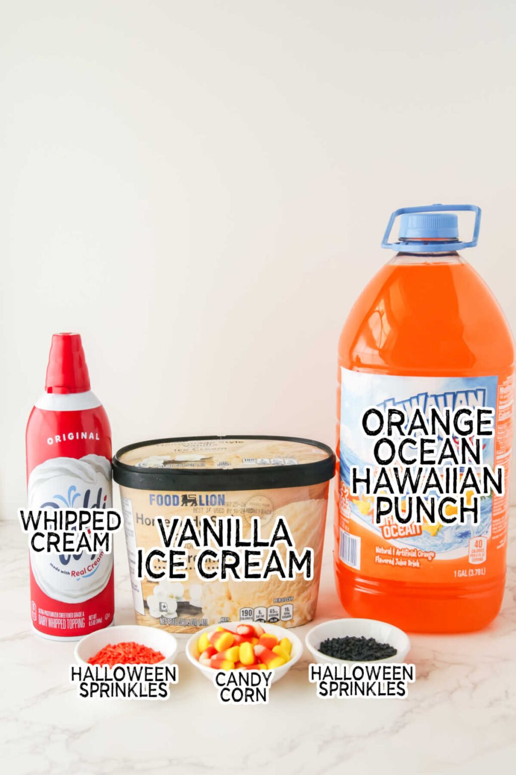 Halloween Ice Cream Floats {Tastes Like a Creamsicle!} - Simply Stacie