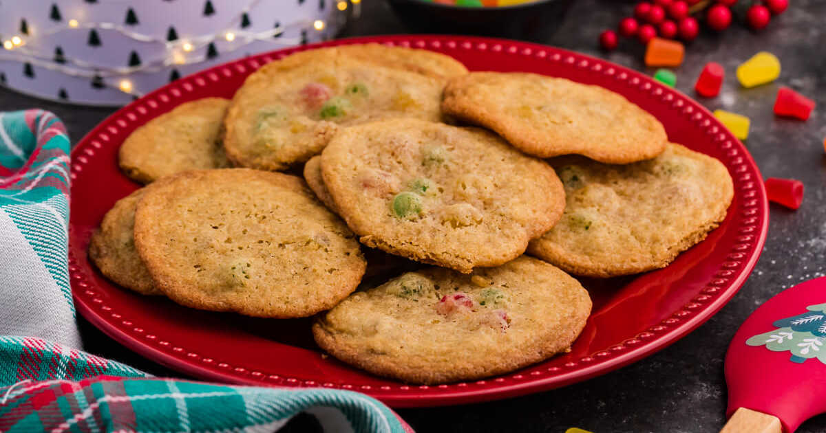 Gumdrop Cookies (Soft and Chewy Old-Fashioned Recipe) - Simply Stacie