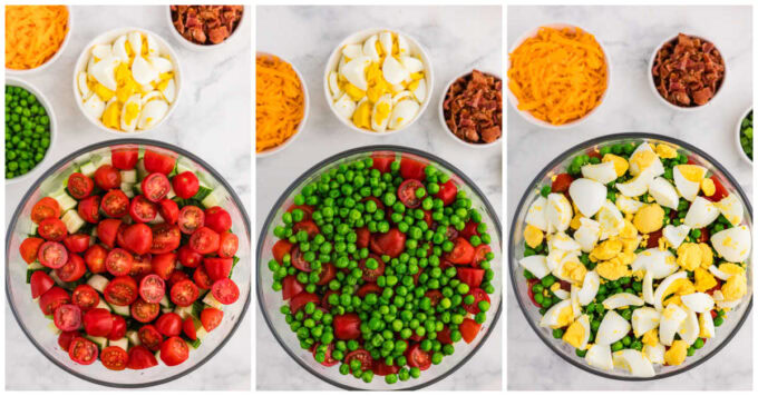 Classic Seven Layer Salad Recipe - Simply Stacie